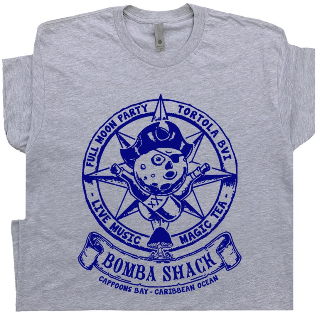 Bomba Shack T Shirt Full Moon Party Shirt Famous Reggae Dive Bar Shirt ...