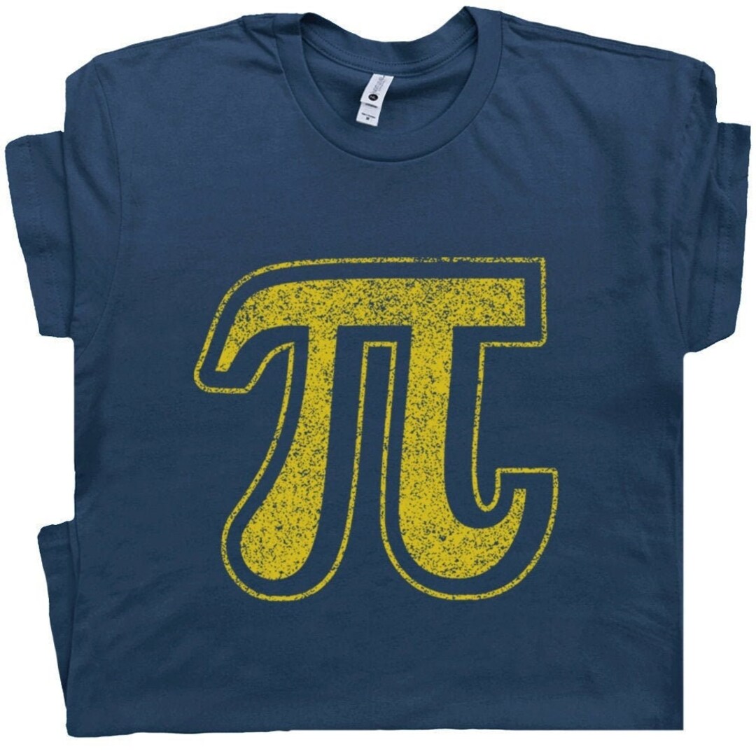 Pi Symbol T Shirt Math Shirts Geek Shirts Pi Shirt Vintage Pi Symbol ...