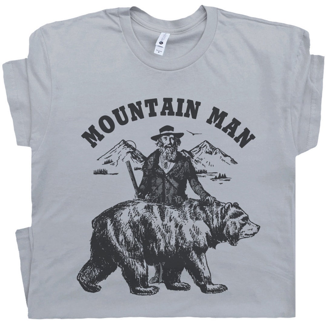 Mountain Man T Shirt Mountains T Shirt Vintage Country Music Tee South ...