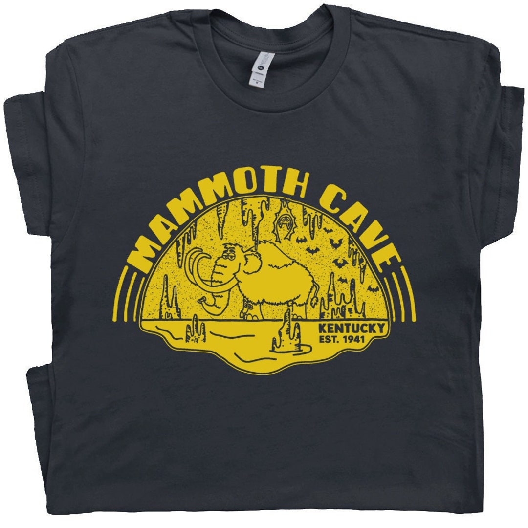 Mammoth Cave T Shirt Vintage National Park Shirts Spelunking Spelunker ...
