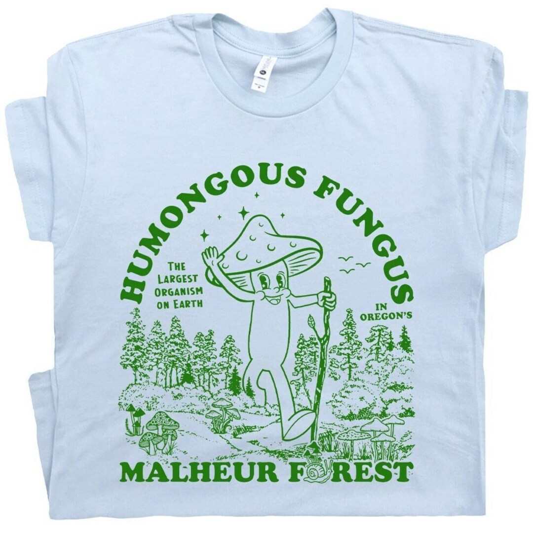 Mushroom Shirt Humongous Fungus T Shirt Cool Vintage Mushroom Graphic ...