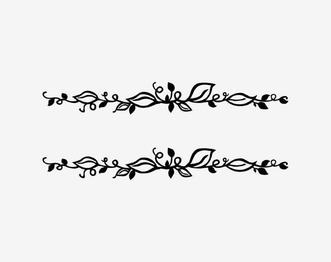 Flourish Accent Wall Decal, Wedding Decor, Mirror Decal, Decorative ...