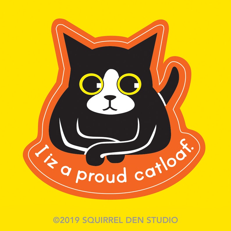 CAT STICKERS cat Chat Sticker Sheet Fun Cat - Etsy