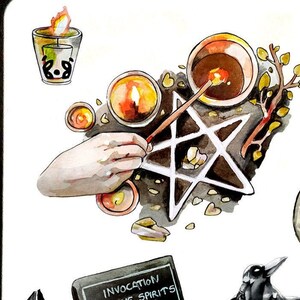 Witch Stickers Sheet - Wicca Sticker Lifeplanner Book of Shadows ...