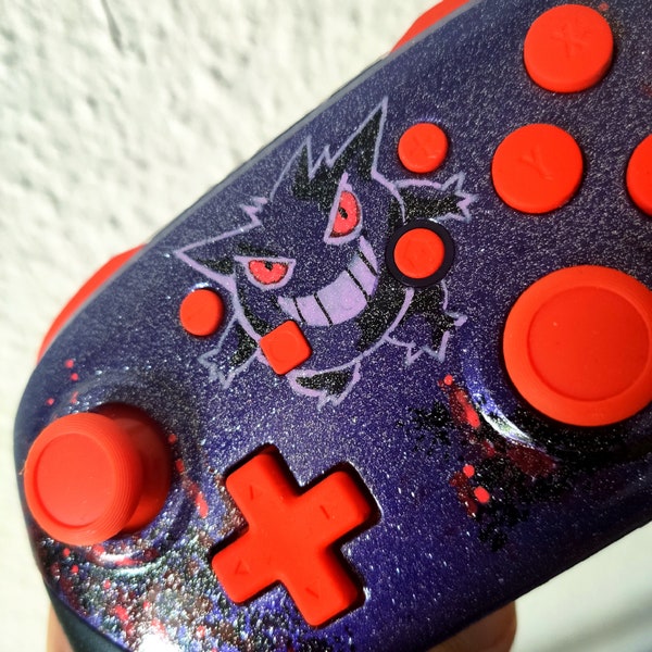 Gengar Switch Pro Controller - Etsy
