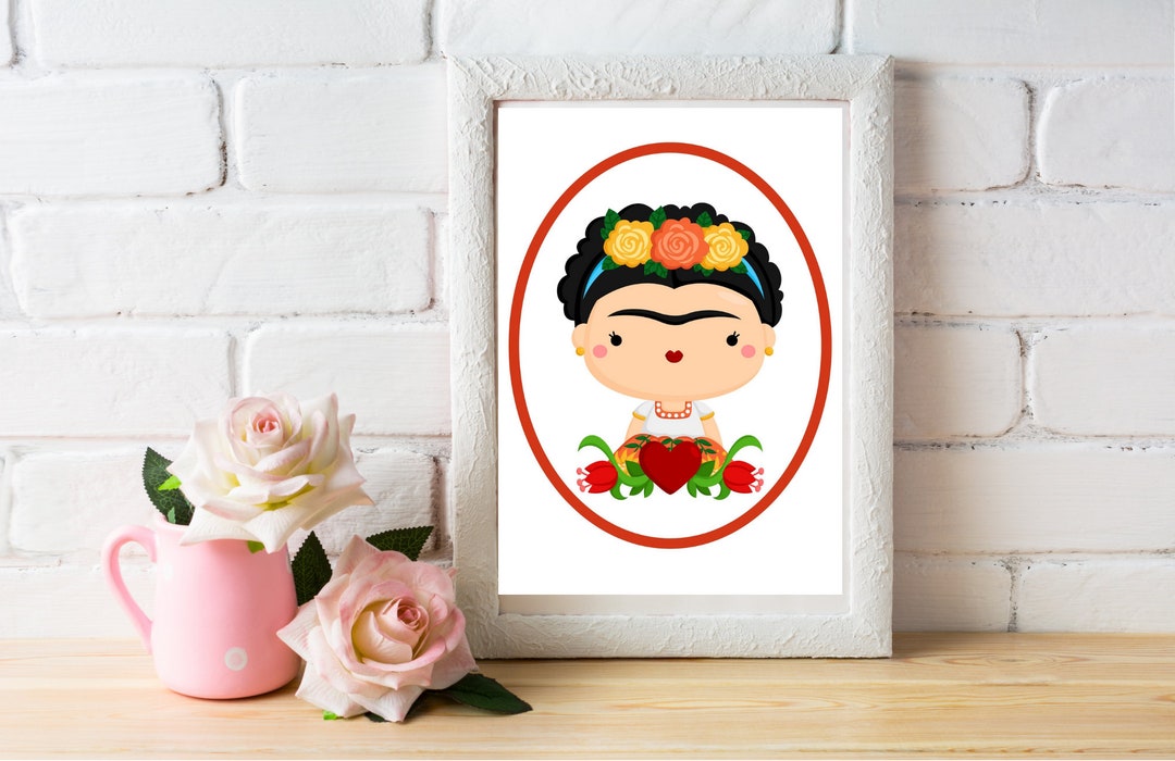 Frida Imprimible - Etsy