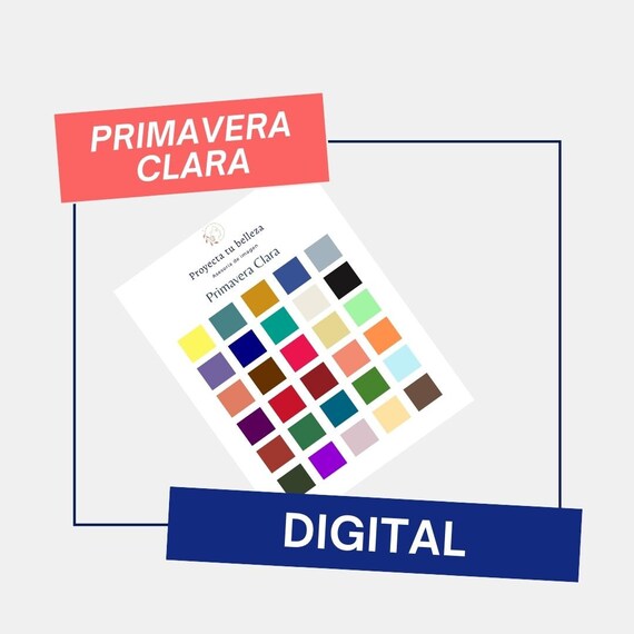 Paleta Primavera Clara PDF - Etsy