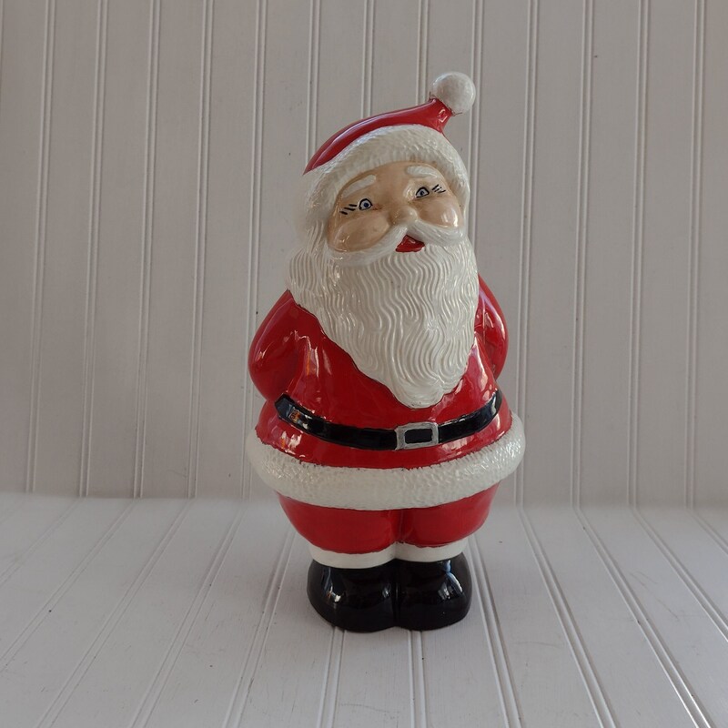 Ceramic Santa - Etsy