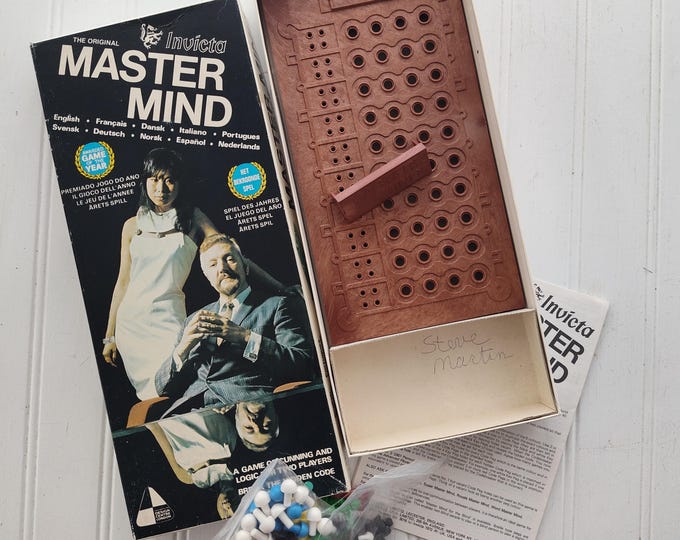 1972 ORIGINAL Master Mind Game. Complete - Etsy