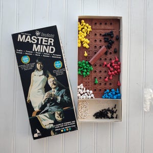 1972 ORIGINAL Master Mind Game. Complete - Etsy
