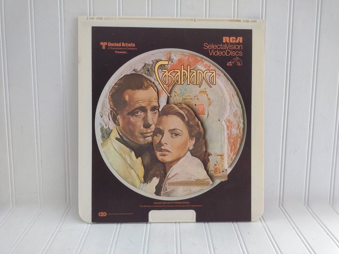 1943 Casablanca Starring Humphrey Bogart, Ingrid Bergman. RCA ...