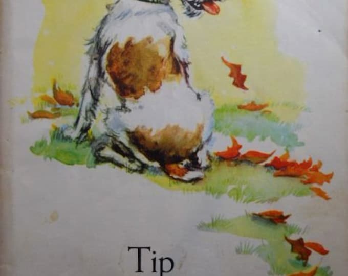 TIP, See Tip Run, 1949, Old School Reading Book, NICE - Etsy