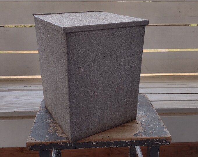 Galvanized Milk Box, VINTAGE Porch Box, Aulworth Dairy Farm, State ...