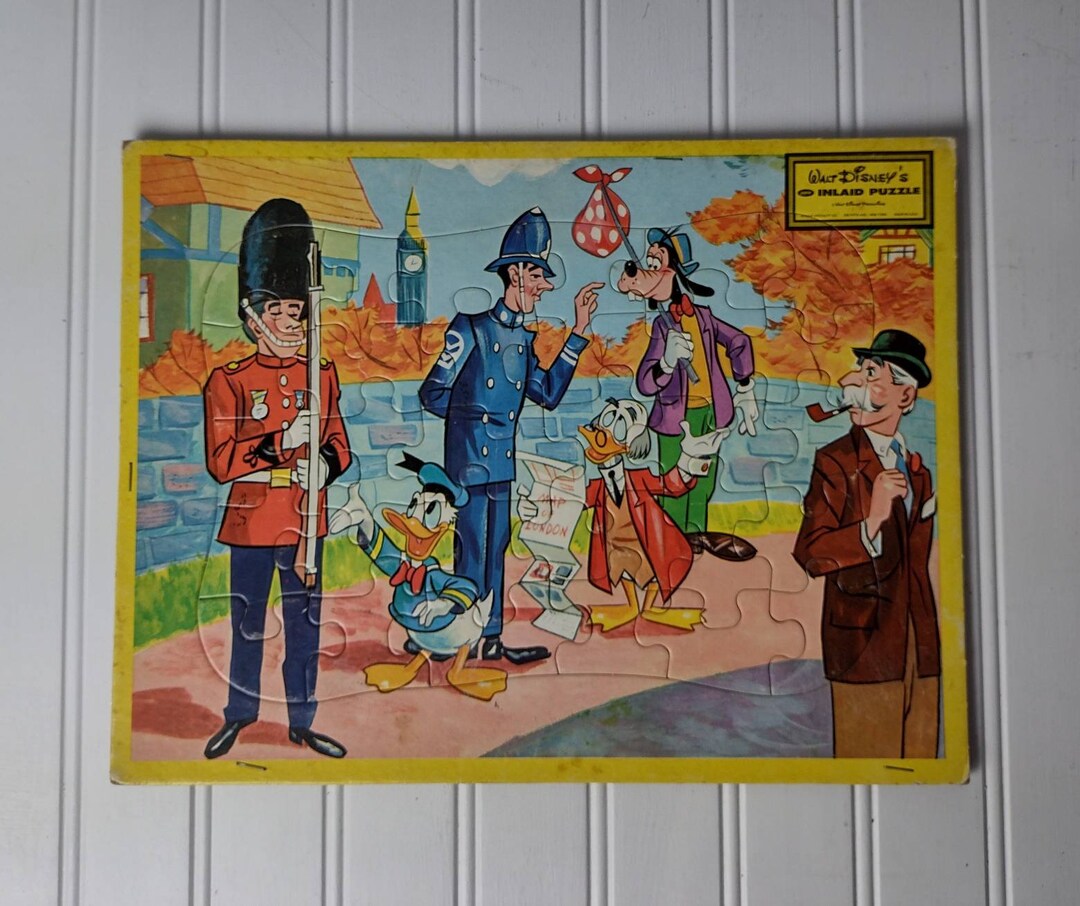 Walt Disney's Jaymar Inlaid Puzzle. Jaymar Specialty Co., New York ...