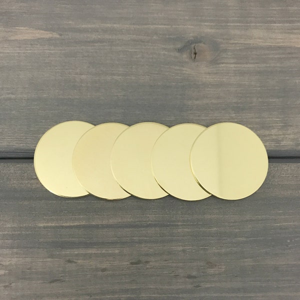 Brass Disc - Etsy UK