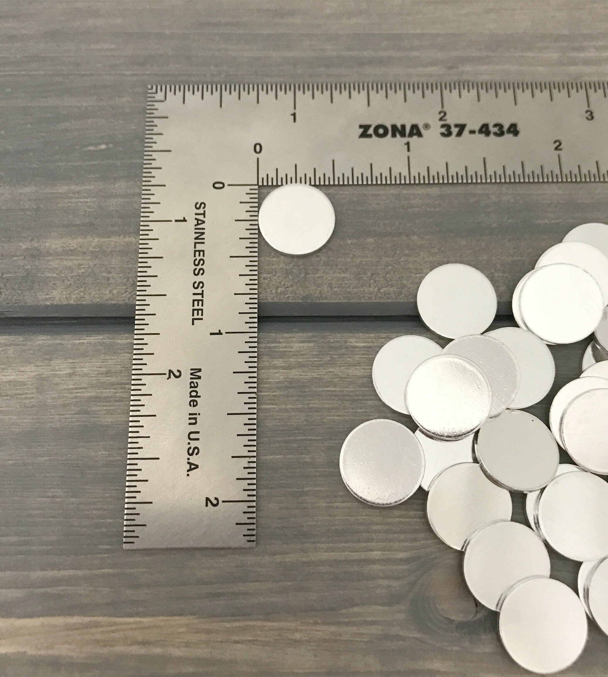 FIFTY 1/2 Inch Round Disc Stamping Blanks 16 Gauge - Etsy