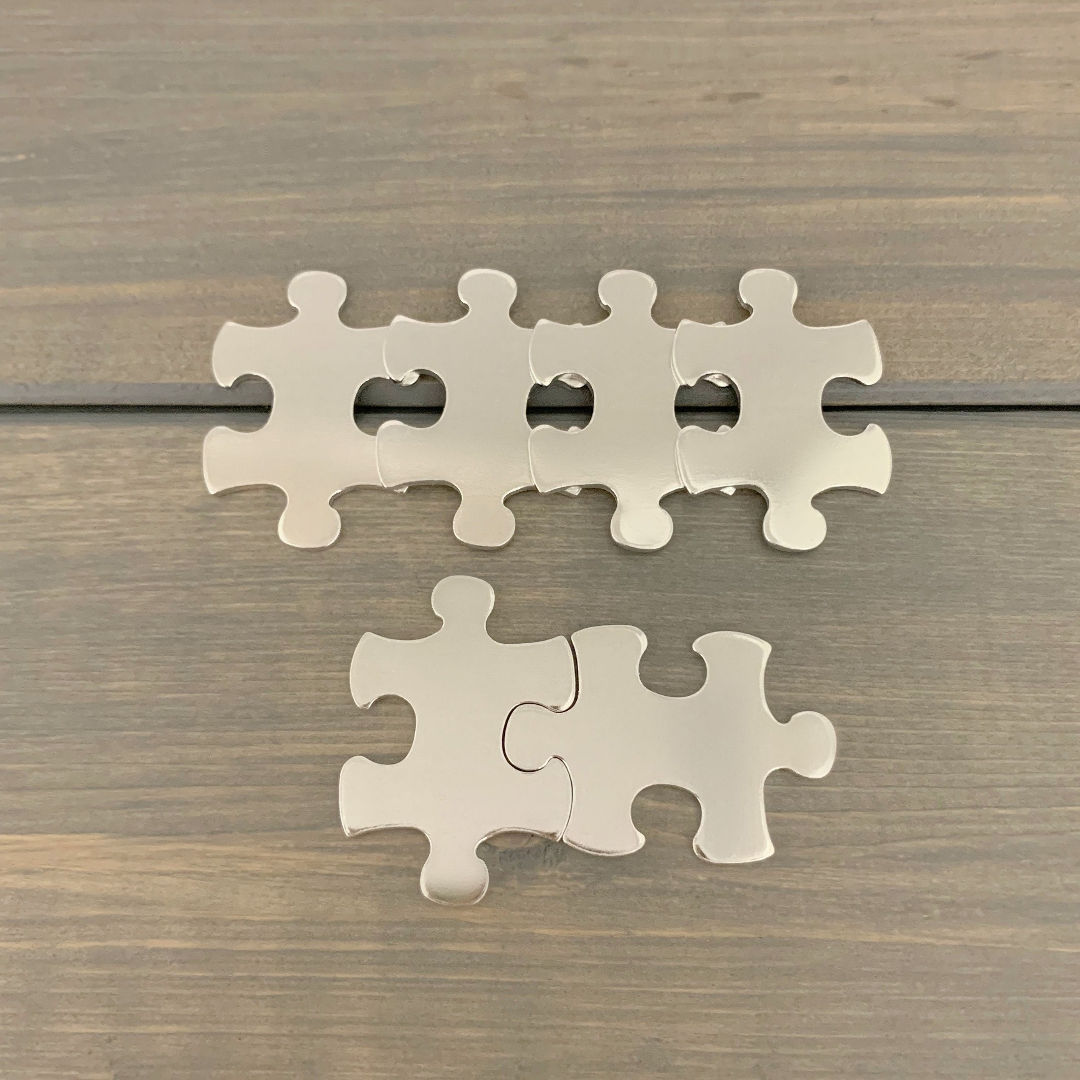 hand stamping supplies 5ct. sst blanks interlocking puzzle blank ...