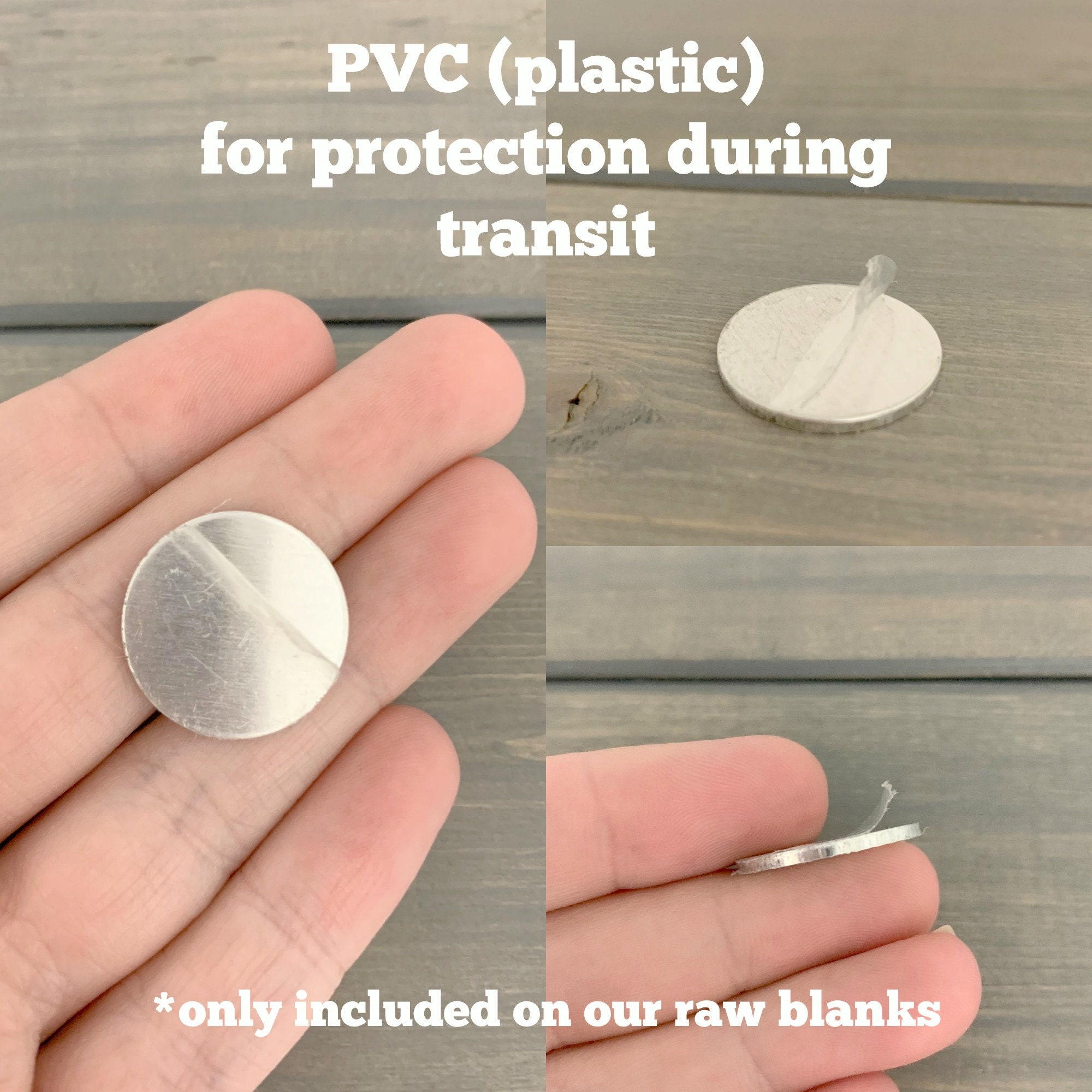 TEN - Tiny Small Cattle Tag Stamping Blanks - 1/2" X 5/8" Ear Tag Blank ...