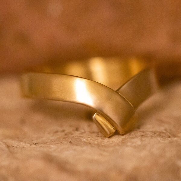 Overlapping Ring - Etsy