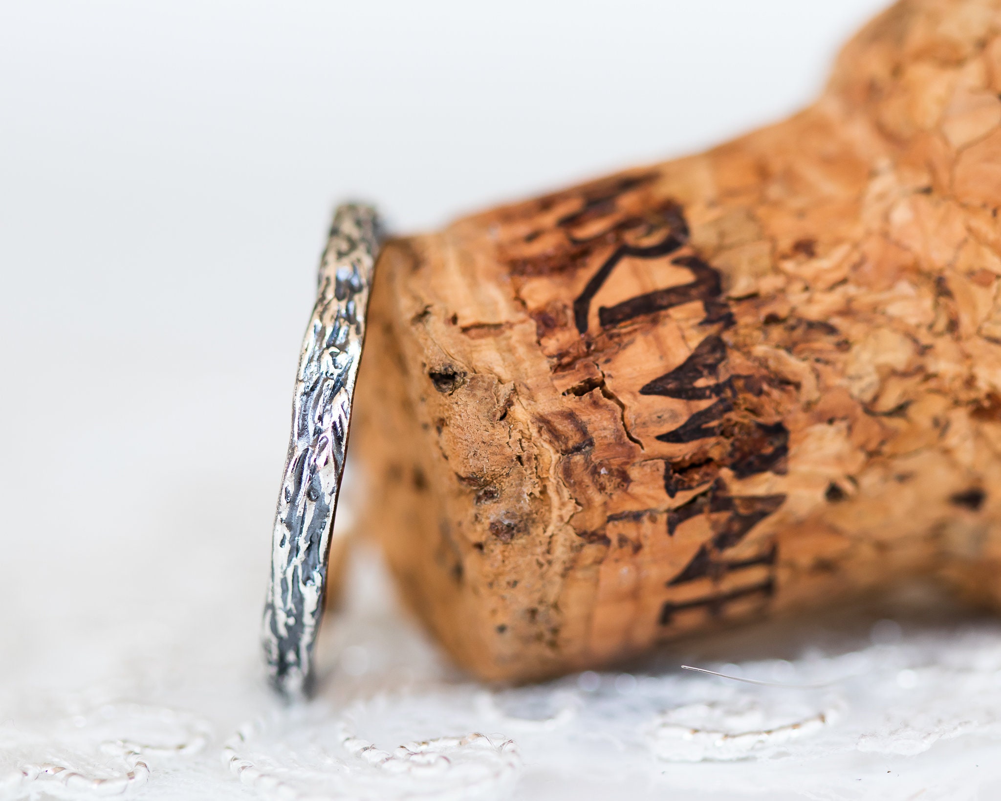 Men Silver Ring Oxidized Ring Men Men Wedding Band Men Twig | Etsy