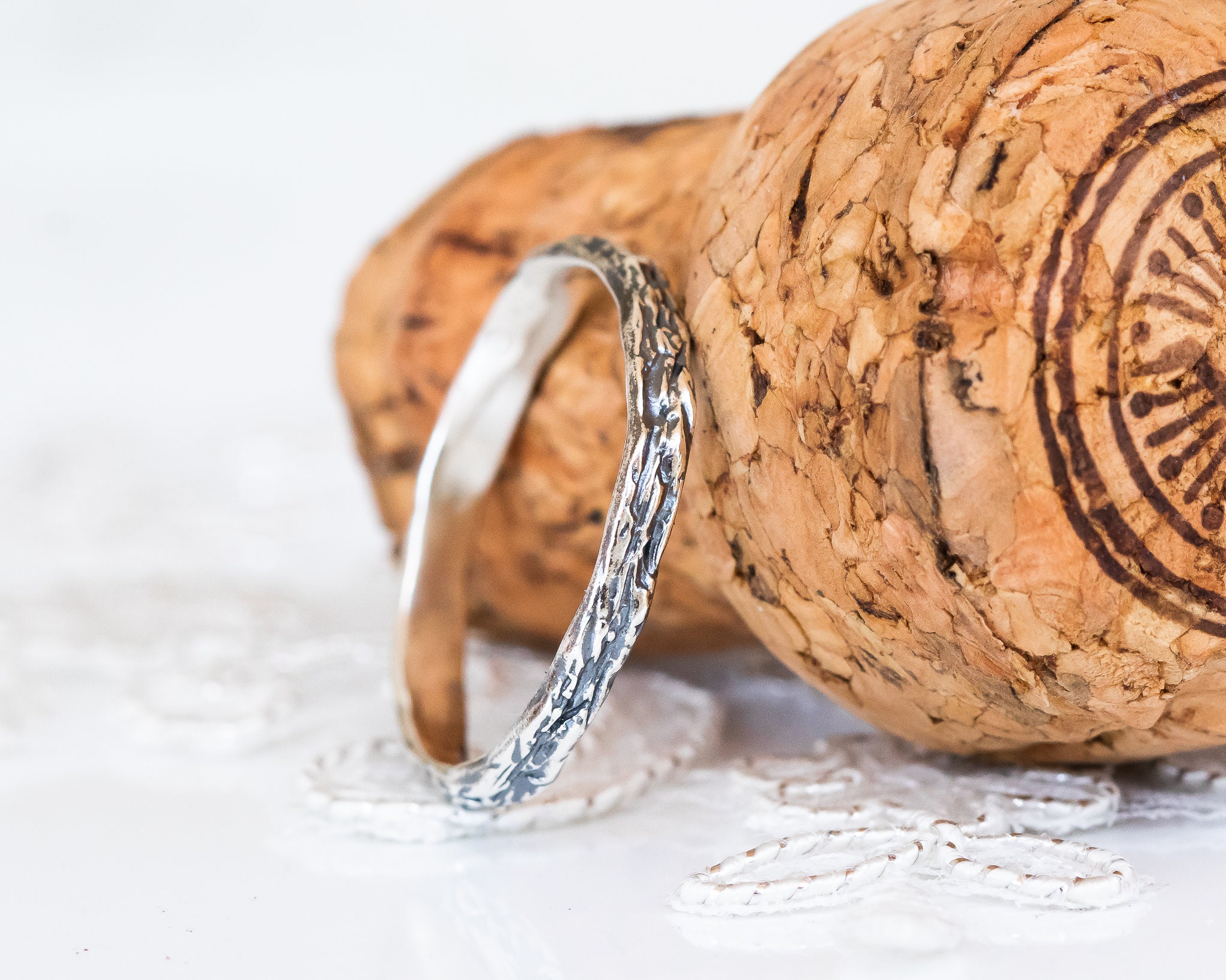 Men Silver Ring Oxidized Ring Men Men Wedding Band Men Twig | Etsy