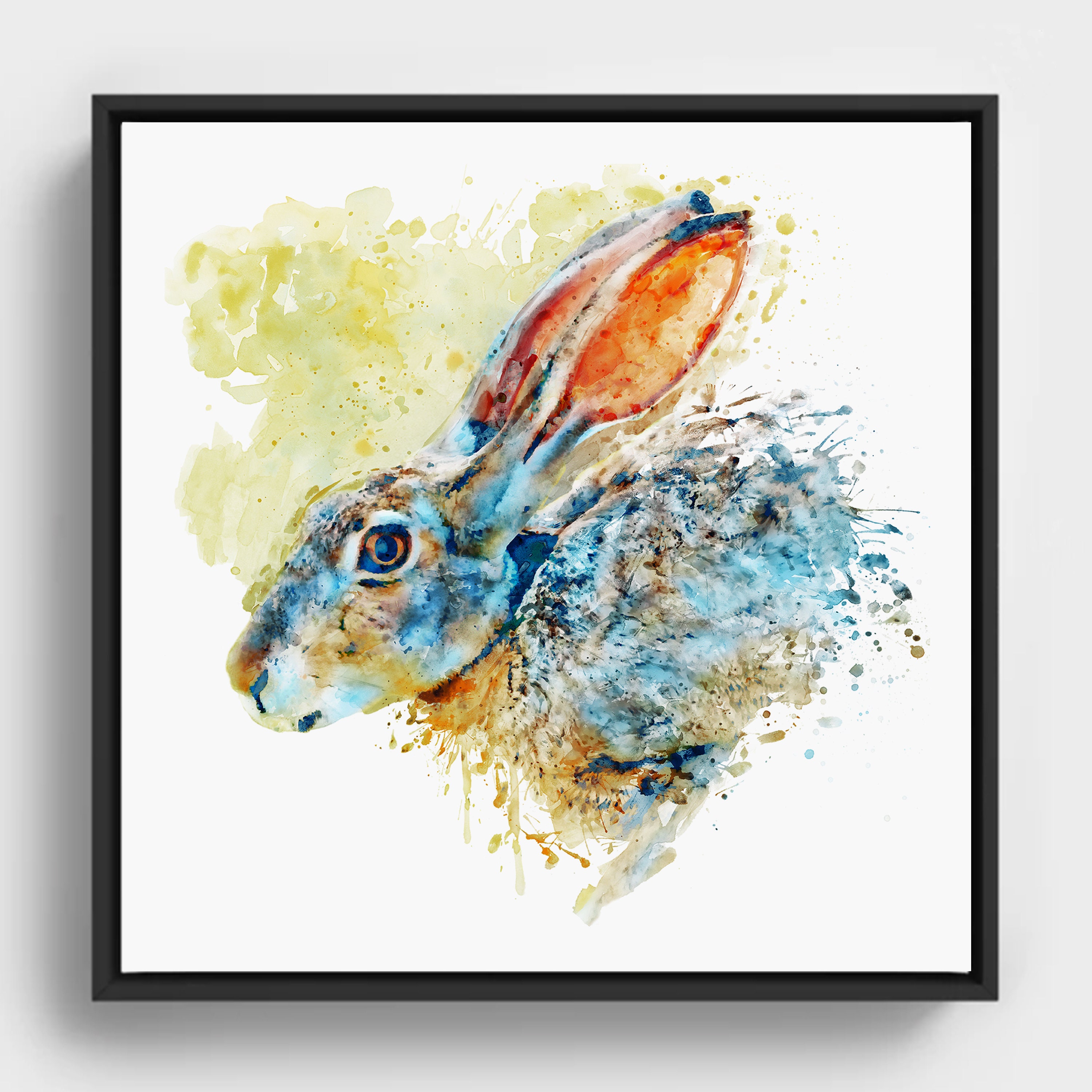 Rabbit Head Drawing Profile