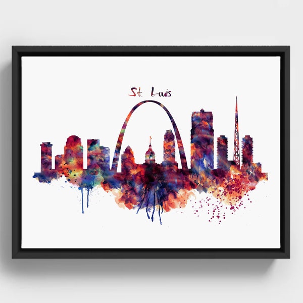 St Louis Poster - Etsy