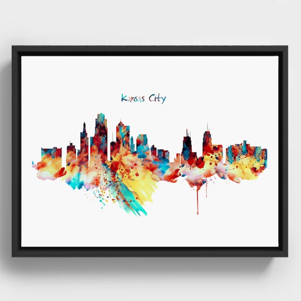 Abstract Art of Kansas City - Etsy