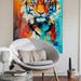 Colorful Tiger Digital Art Geometric Shapes & Abstract Patterns Vibrant ...