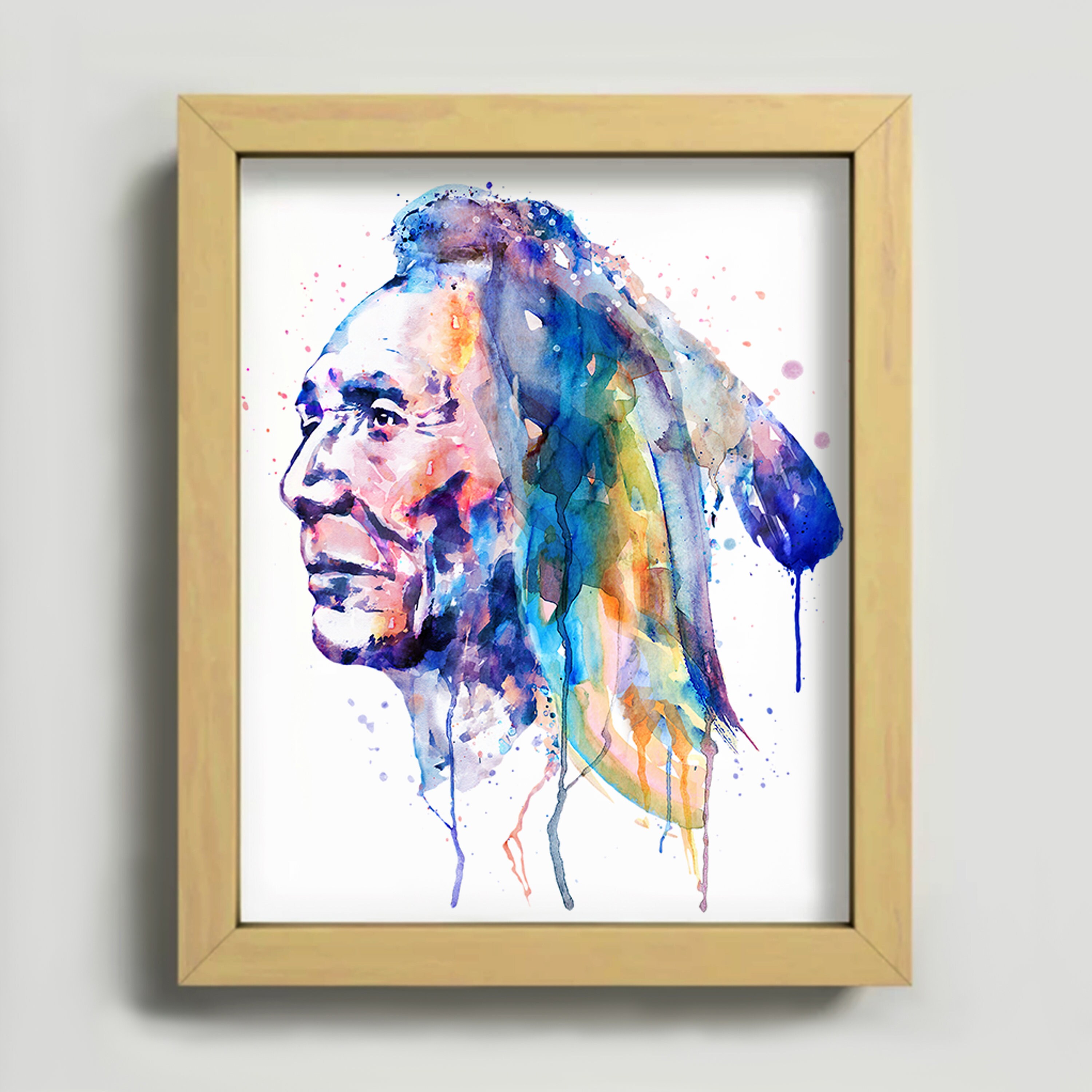 Native American Warrior Profile