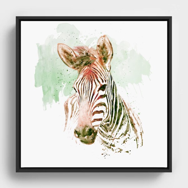 Zebra Portrait - Etsy