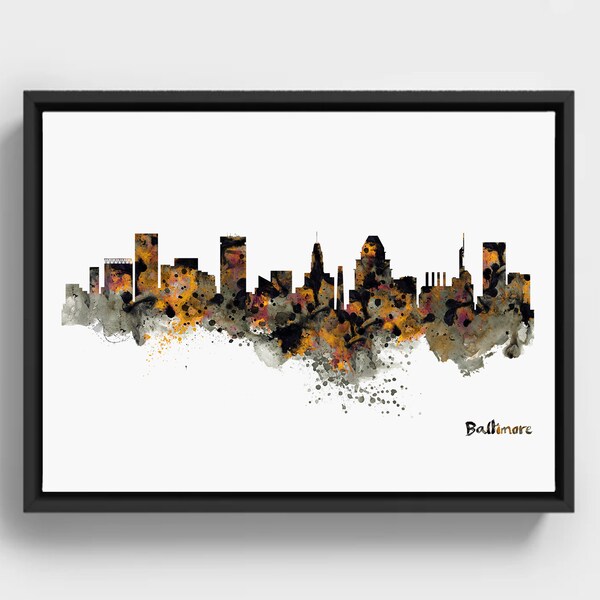Baltimore Watercolor - Etsy