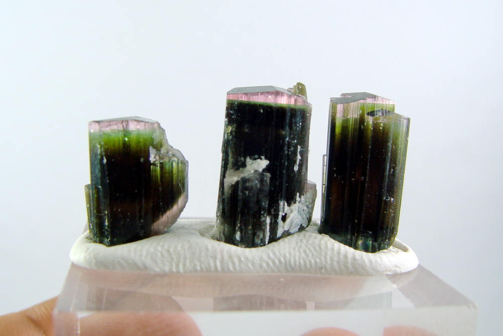 3 Pieces 41.95 Carats Natural Tri Color Well Terminated - Etsy