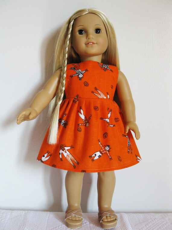 Sale Handmade Doll Clothes Dress Fits 18 American Etsy