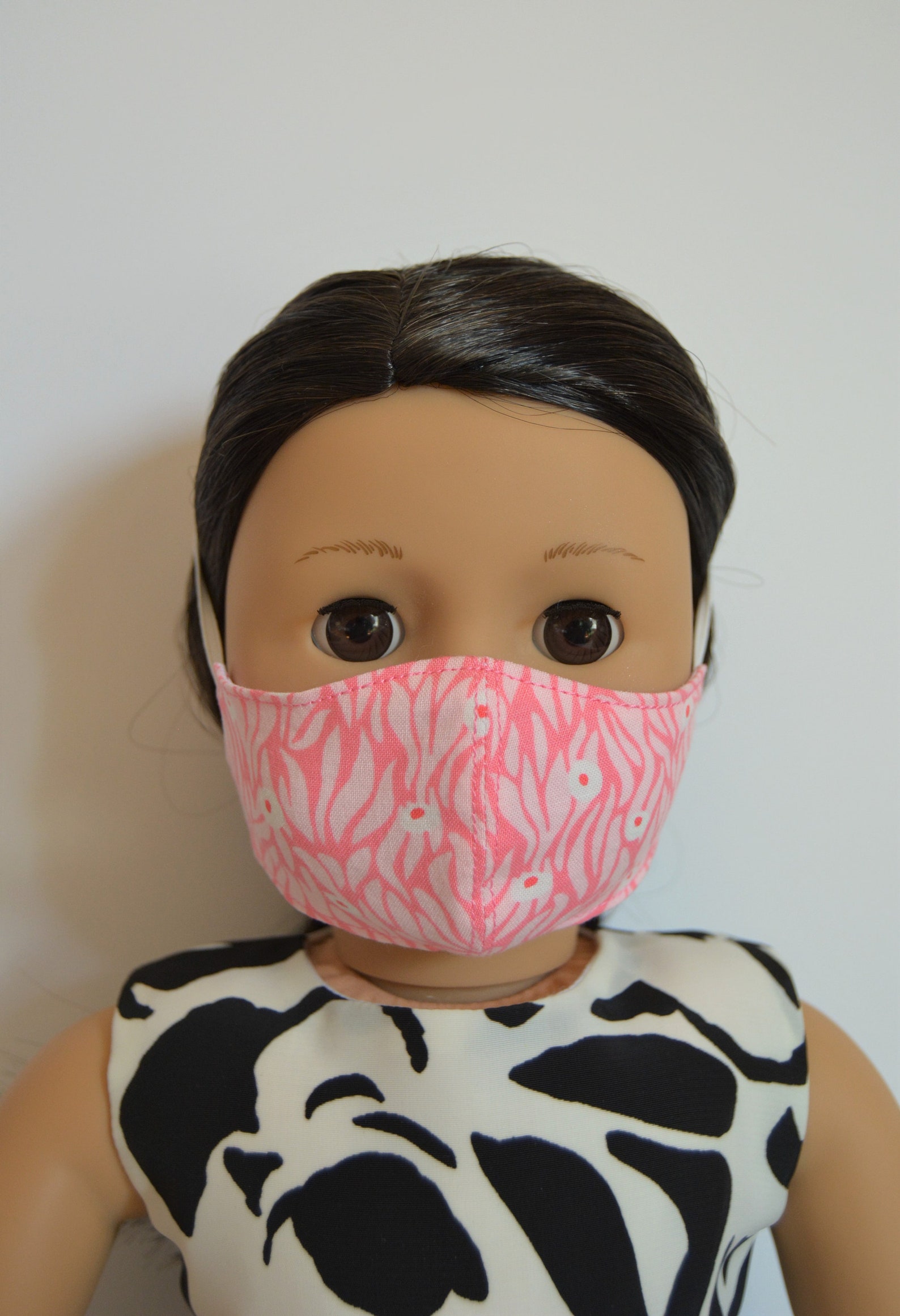 Handmade Doll Face Masks Cotton Fabric Fit 18 Girl and Boy - Etsy