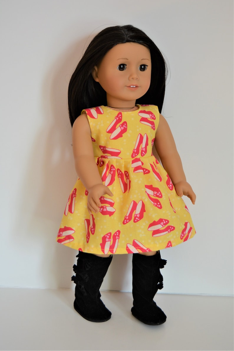 Handmade Doll Clothes Dress Assorted Colors Fit 18" Girl Dolls Maplelea ...