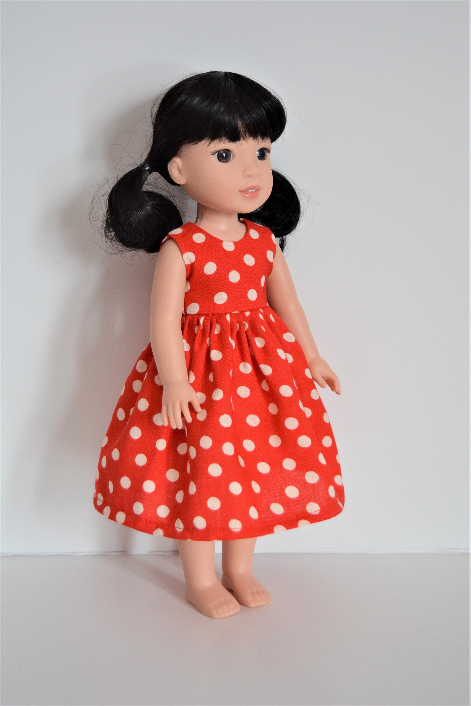 Handmade Doll Clothes Dress Assorted Colors Fit 14.5 AG - Etsy