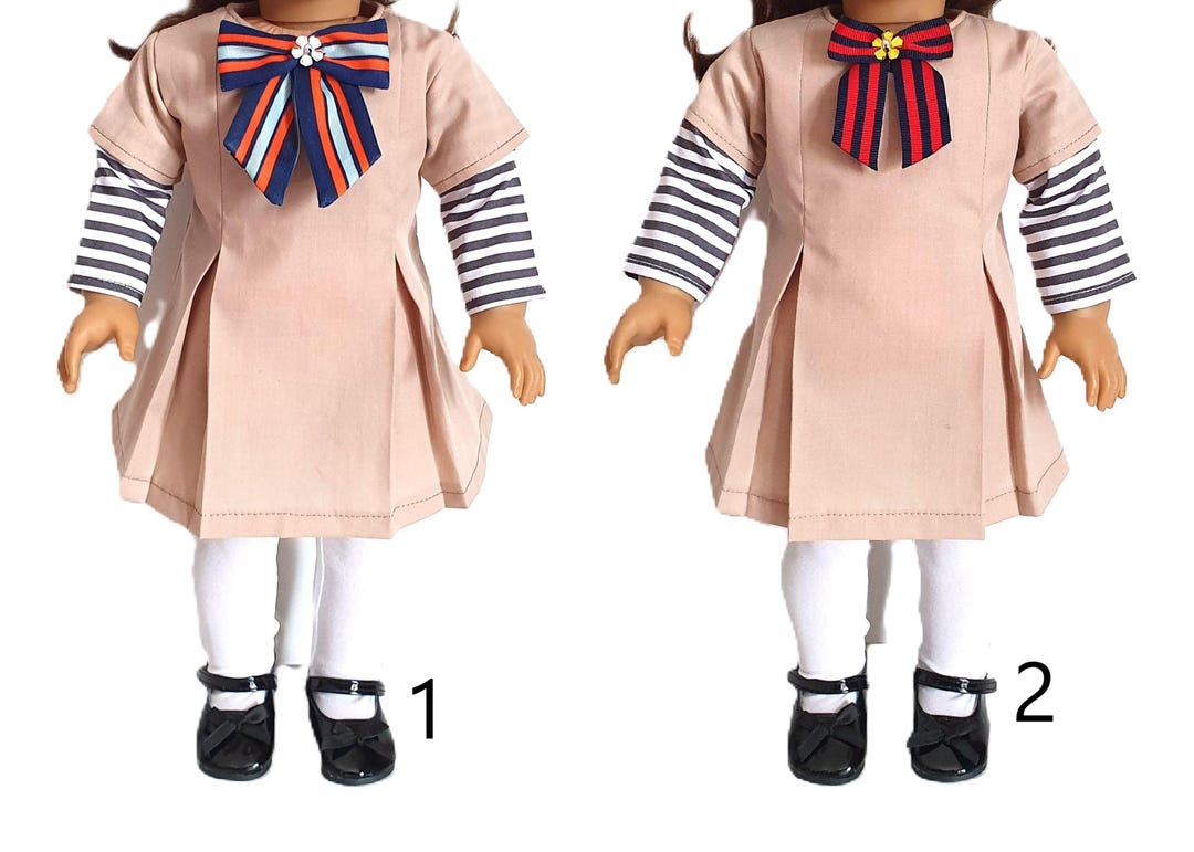 Handmade Doll Clothes M3gan Inspired Dress Costume Fit 18" Girl Dolls ...