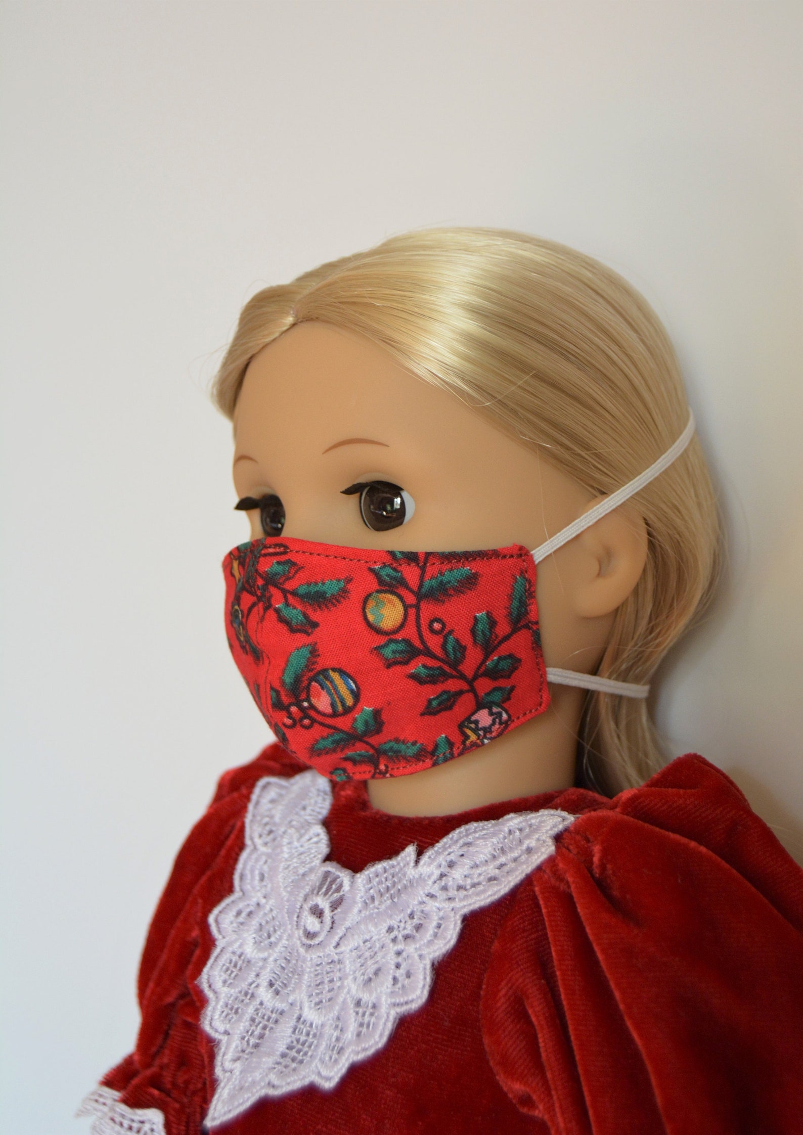 Handmade Doll Face Masks Cotton Fabric Fit 18 Girl and Boy - Etsy