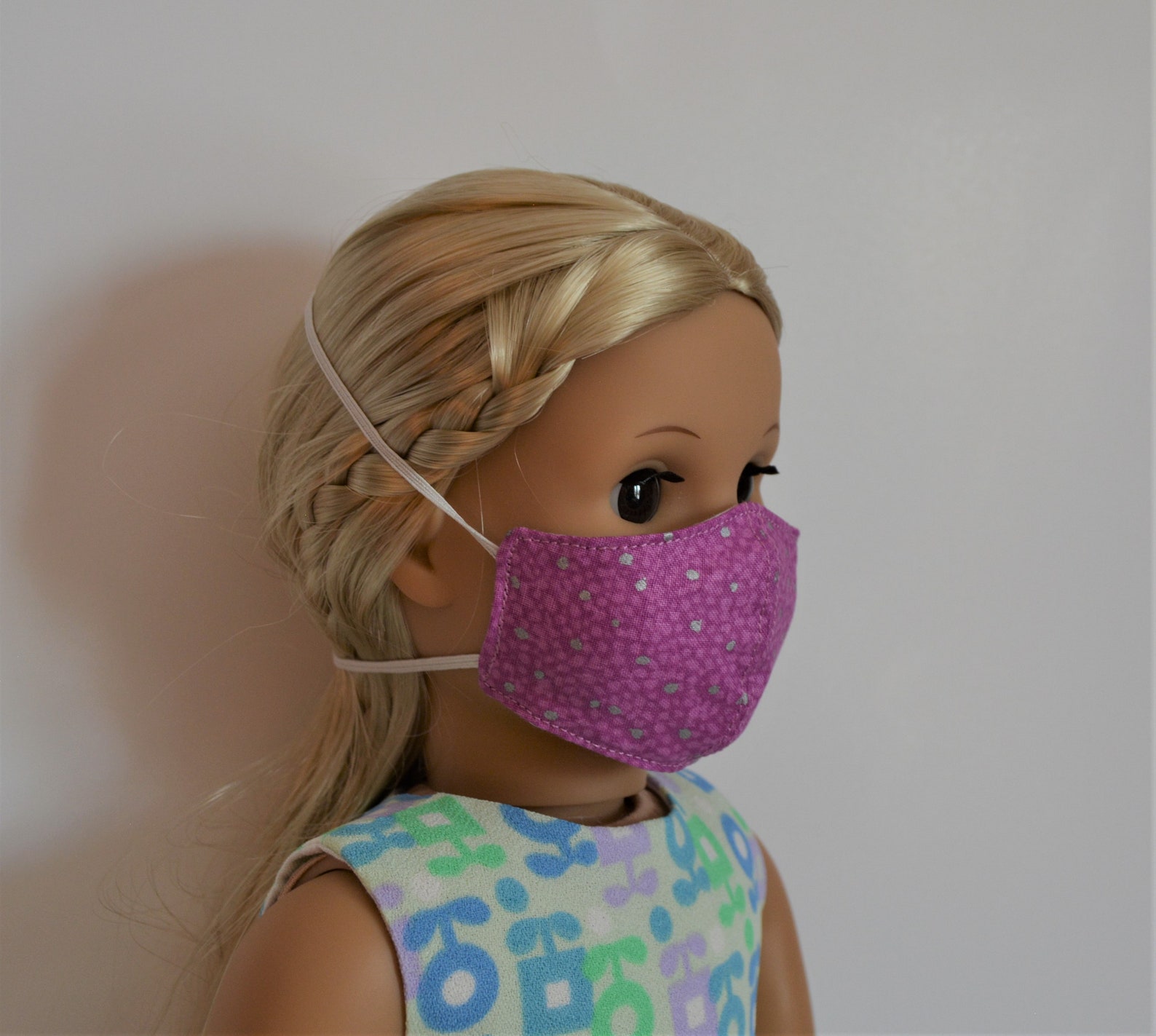 Handmade Doll Face Masks Cotton Fabric Fit 18 Girl and Boy - Etsy