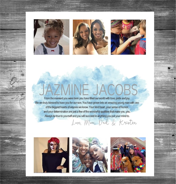 Graduation Yearbook Dedication