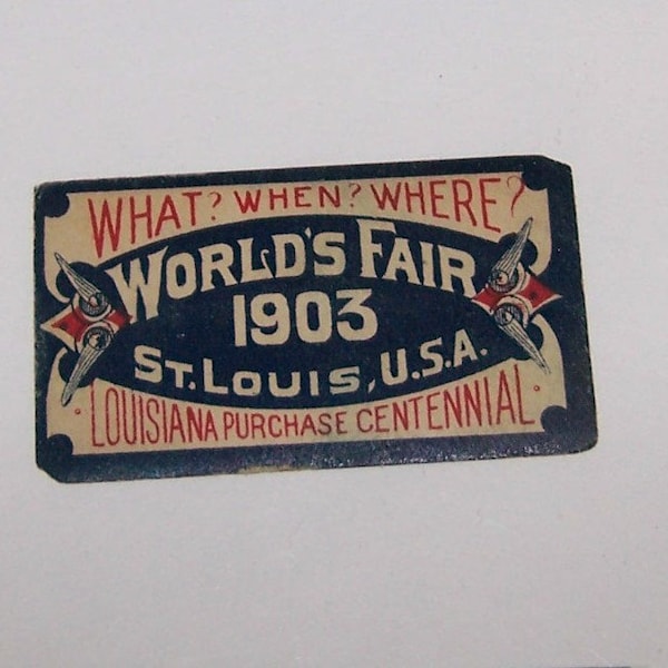 1904 Worlds Fair - Etsy