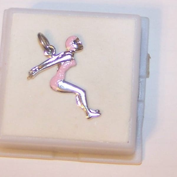 Swimmer Charm - Etsy