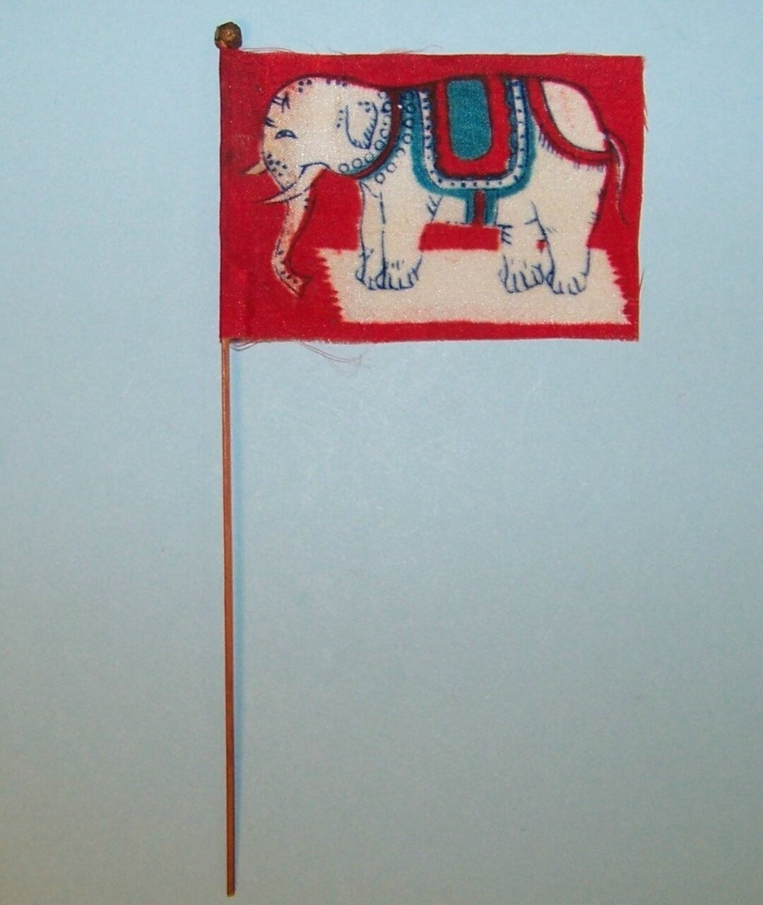 1930's SIAM / THAILAND FLAG-- Pre War--white Elephant --silk - Etsy