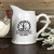 Personalized Farmhouse Pitcher, White Home Sweet Home Enamel Jug ...