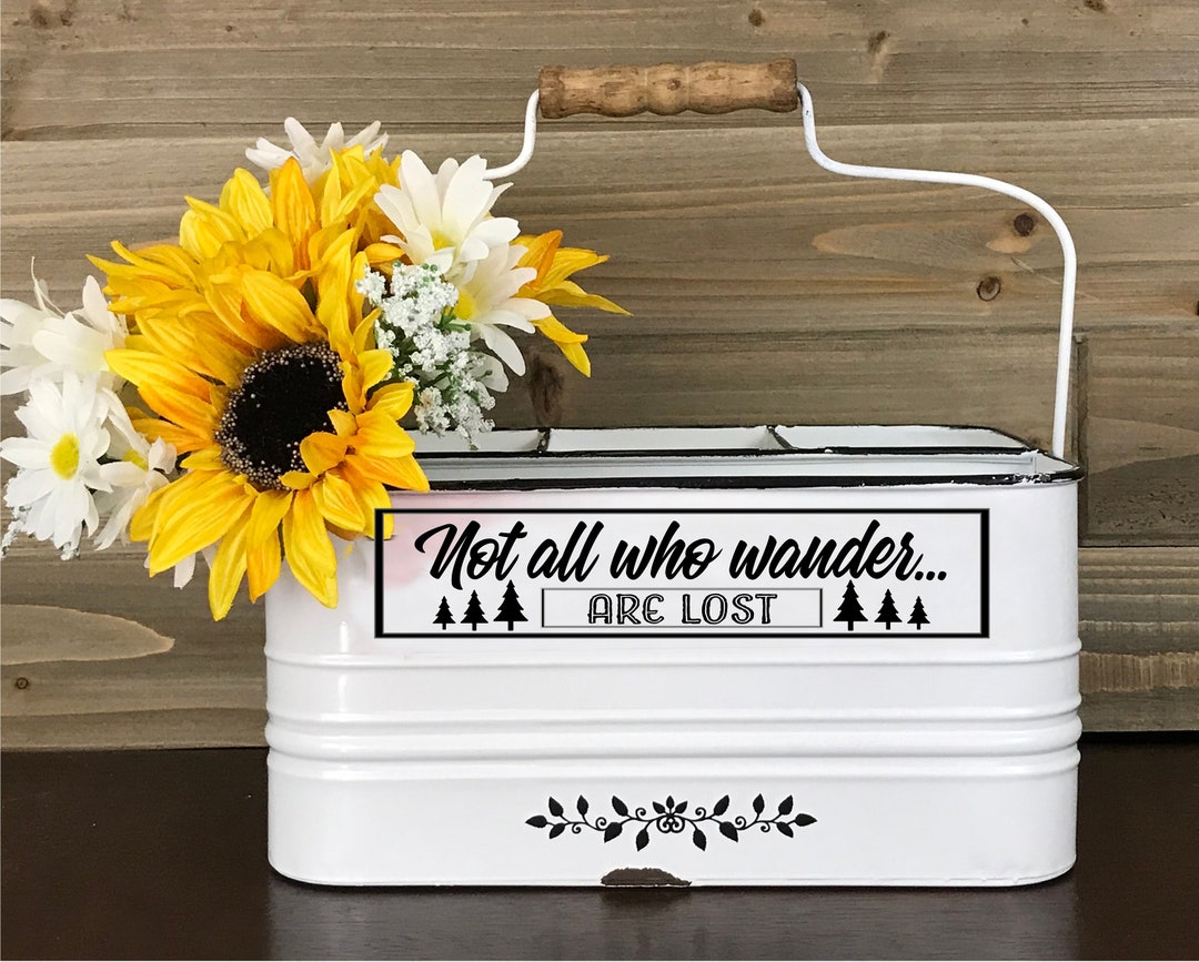 Camping Utensil Holder, Travel Kitchen Storage Container, Farmhouse ...