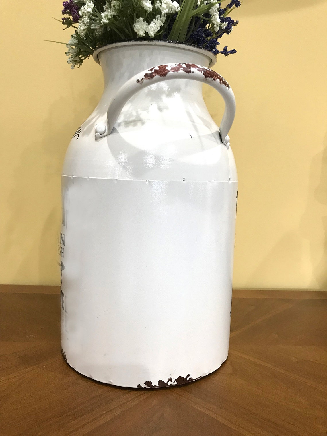 Personalized Farmhouse METAL MILK CAN Rustic Country Custom - Etsy