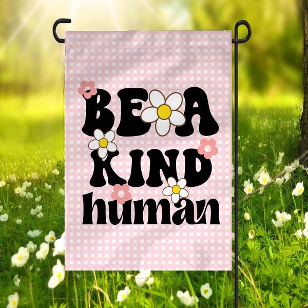 Be Kind Flag - Etsy