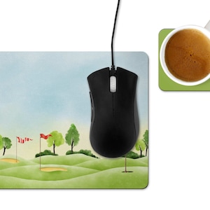 Golfing Mouse Pad Golf Mouse Pad Personalized Golfing Gift Golf Gift ...