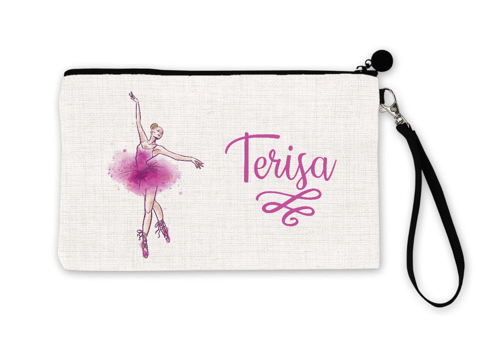 Dance Makeup Bag Ballet Makeup Bag Dance Cosmetic Bag Ballet - Etsy